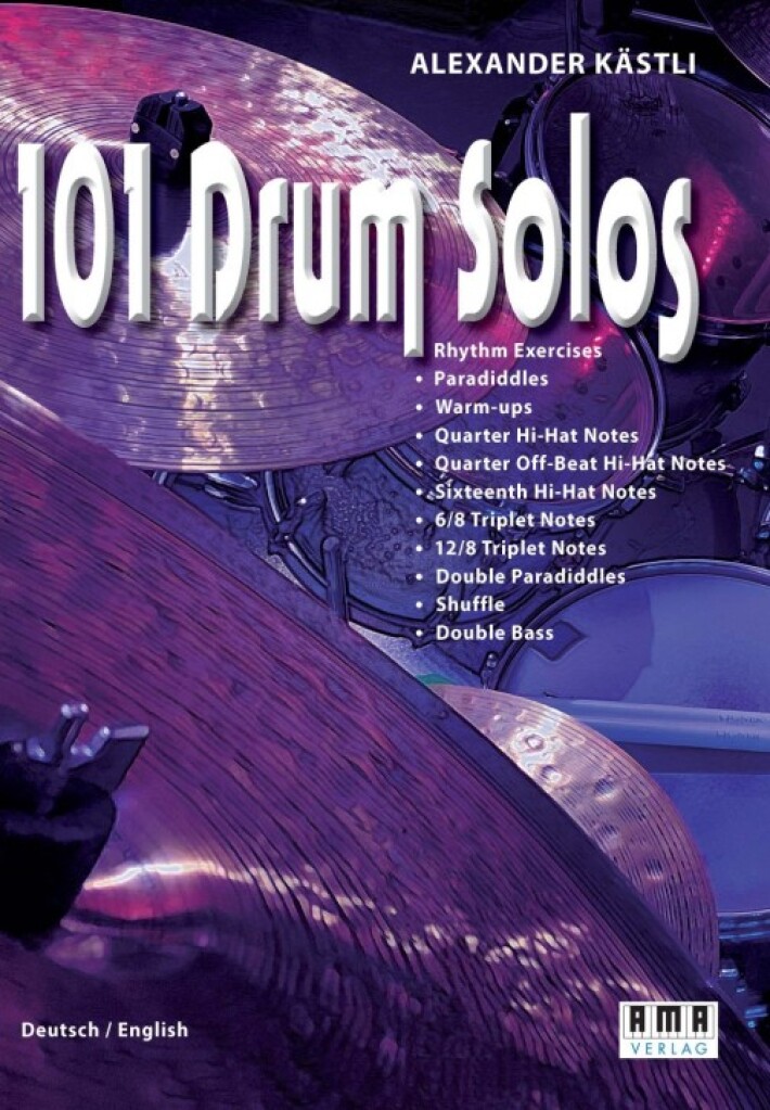 101 Drum Solos - Sheet Music & Songbooks - Stepnote Aps