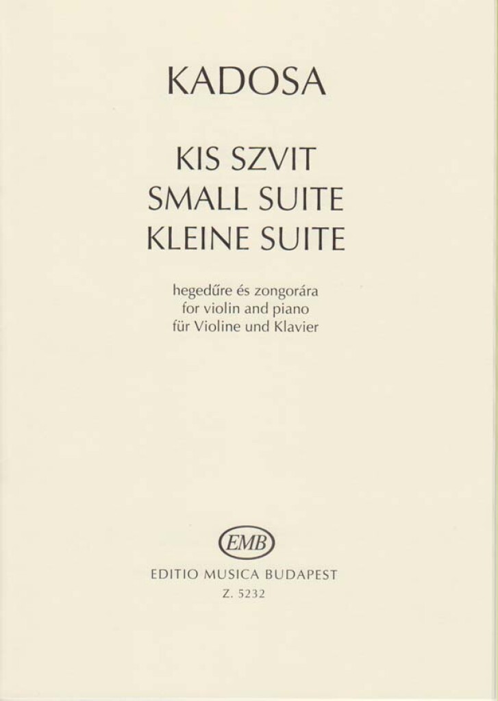 Kleine Suite - Violin - Stepnote Aps