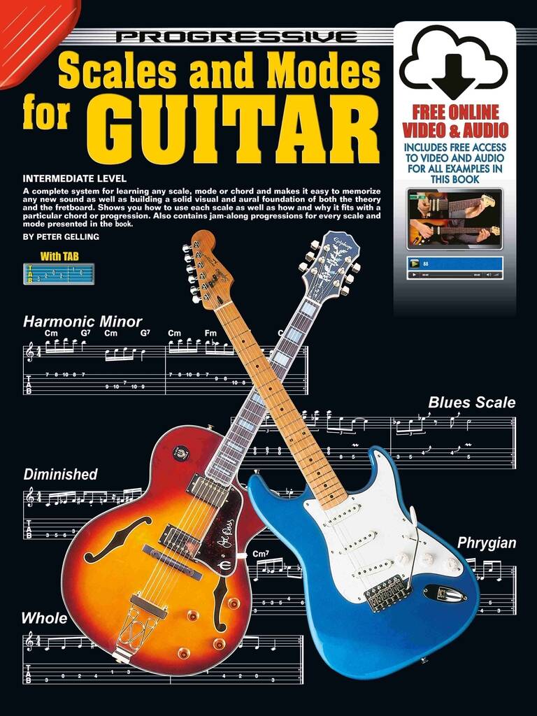 Progressive Scales and Modes for Guitar - Guitar Noder - Stepnote