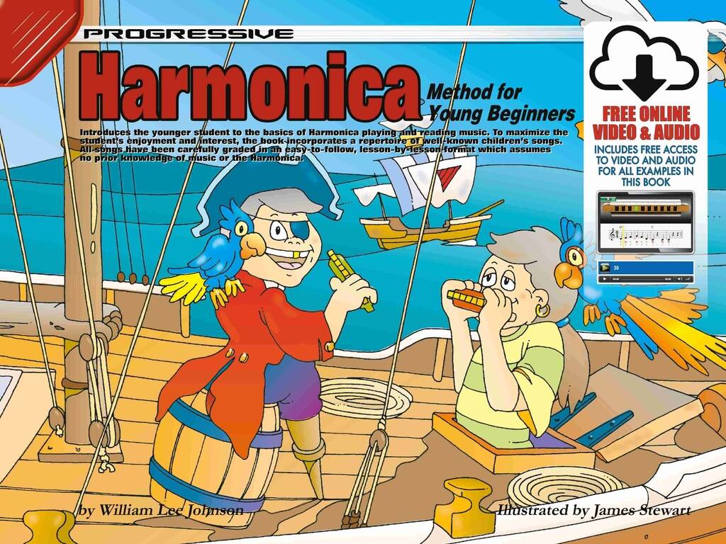 Progressive Harmonica Method for Young Beginners - Mundharmonika - Stepnote
