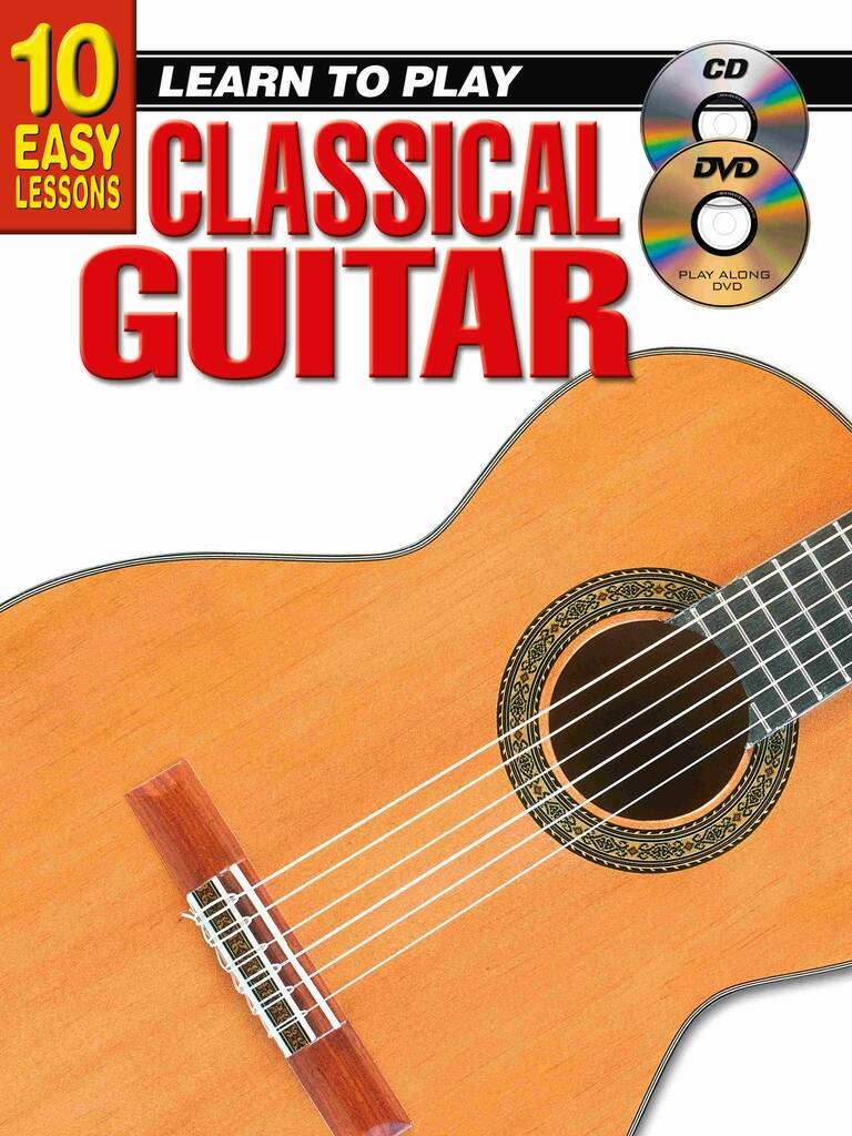 10 Easy Lessons - Learn To Play Classical Guitar - Guitar Noder - Stepnote