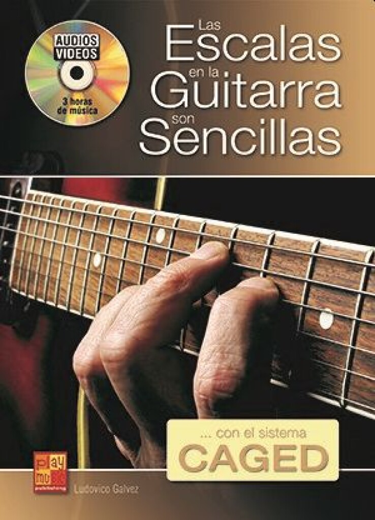 Las escalas en la guitarra son sencillas CAGED - Guitar Noder - Stepnote