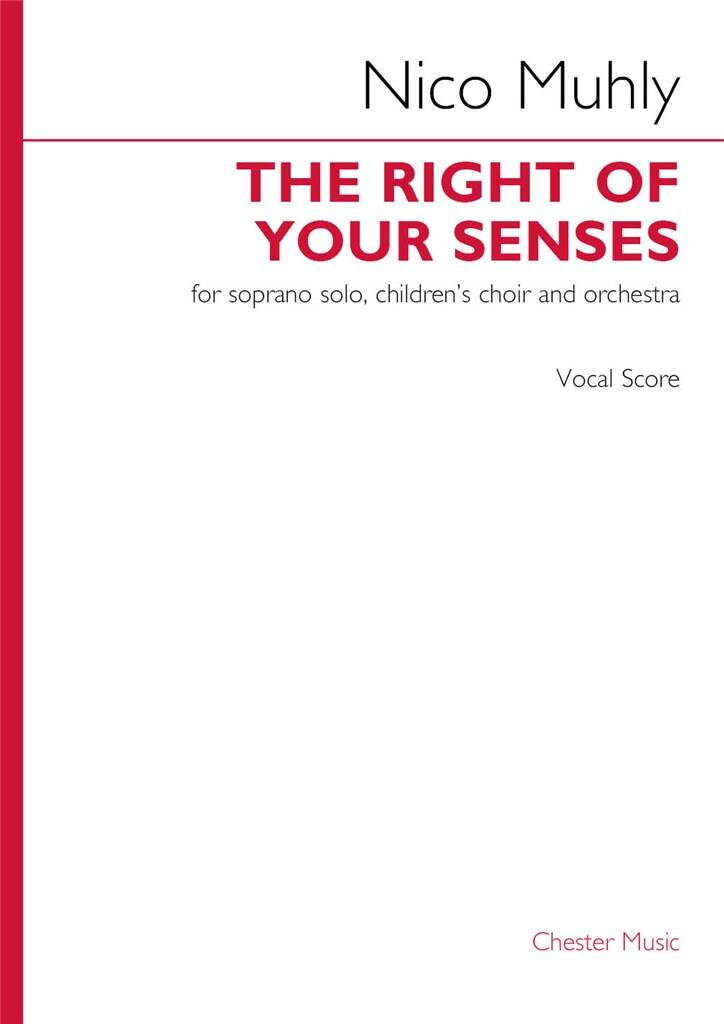 The Right of Your Senses (vocal score) - Classical - Stepnote Aps