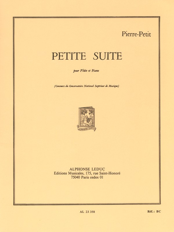 Pierre Petit: Petite Suite (Flute & Piano) - Flute - Stepnote Aps
