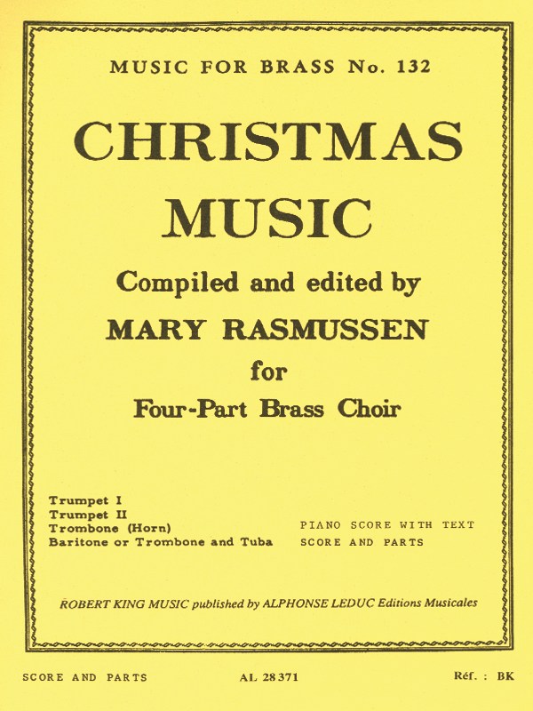 Mary Rasmussen: Christmas Music (Quartet-Brass) - Classical - Stepnote Aps