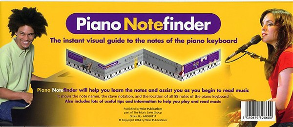 Piano Notefinder: Visual Keyboard Guide - Music accessories - Stepnote Aps