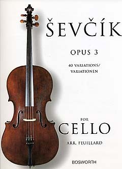 Otakar Sevcik: Cello Studies - 40 Variations Op.3 - Cello - Stepnote