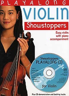 Playalong Violin: Showstoppers - Fiol Noter och böcker - Stepnote