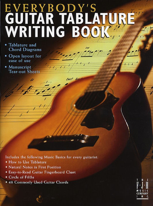 Everybody's Guitar: Tablature Writing Book - Tillbehör - Stepnote