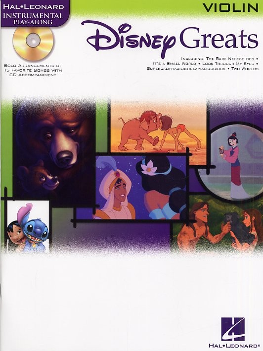 Disney Greats: Violin - Fiol Noter och böcker - Stepnote