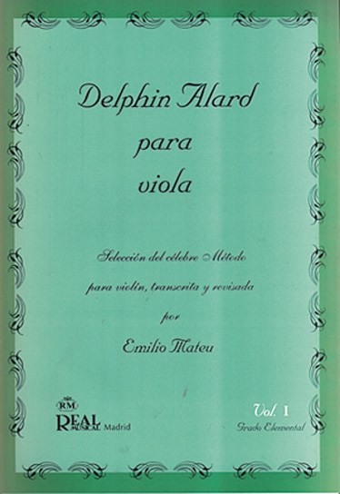Delphin Alard para Viola, Vol.1 - Grado Elemental - Viola - Stepnote Aps