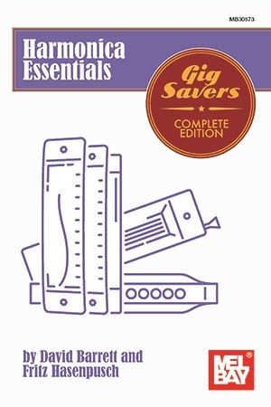 David Barrett And Fritz Hasenpusch: Harmonica Essentials (Book) - Mundharmonika - Stepnote