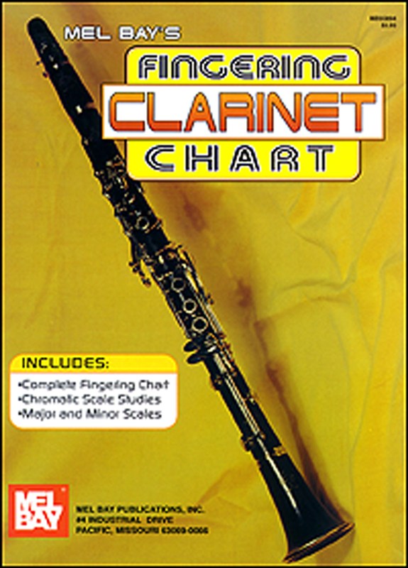 Clarinet Fingering Chart - Clarinet - Stepnote Aps