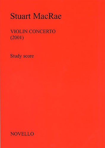 Stuart MacRae: Violin Concerto (Study Score) - Violin - Stepnote Aps