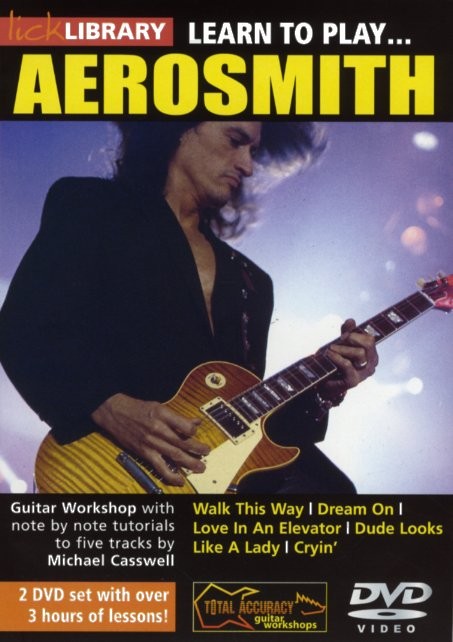 Lick Library: Learn To Play Aerosmith - Guitar - Stepnote Aps