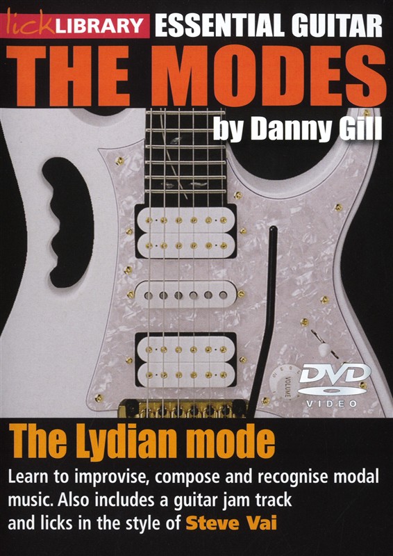Lick Library: The Modes - Lydian (Steve Vai) - Guitar - Stepnote Aps