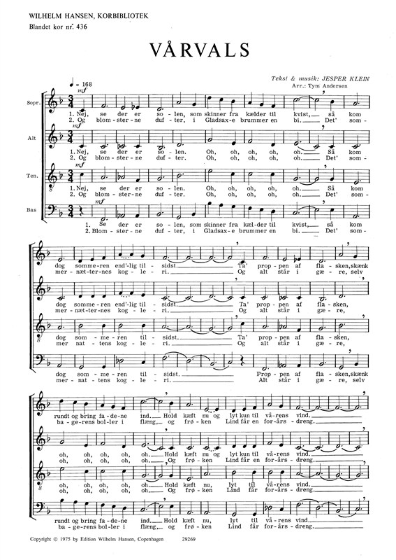 VÅRVALS - Diverse Noder og akkorder - Stepnote