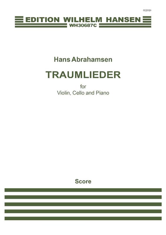 Hans Abrahamsen: Traumlieder (Score/Parts) - Violin - Stepnote Aps
