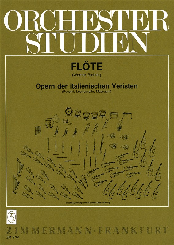 Orchestral Studies: Opera of The Italian Verismo (Flute) - Flute ...