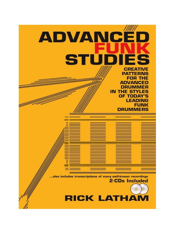 Advanced Funk Studies (Book and CDs) - Drums - Stepnote Aps