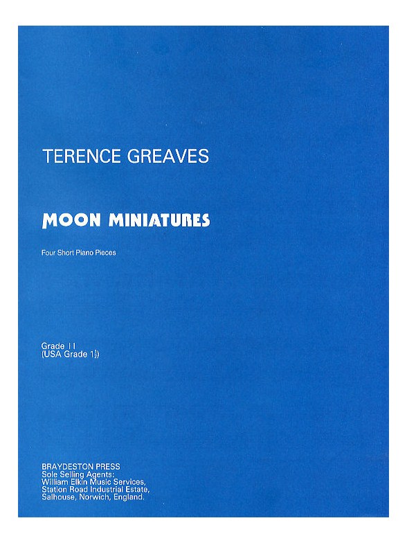 Terence Greaves: Moon Miniatures - Piano - Stepnote Aps