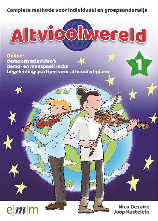 Altvioolwereld deel 1 : Complete methode voor individueel en groepsonderwijs - Viola - Stepnote Aps