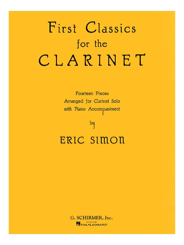 First Classics For The Clarinet - Clarinet - Stepnote Aps