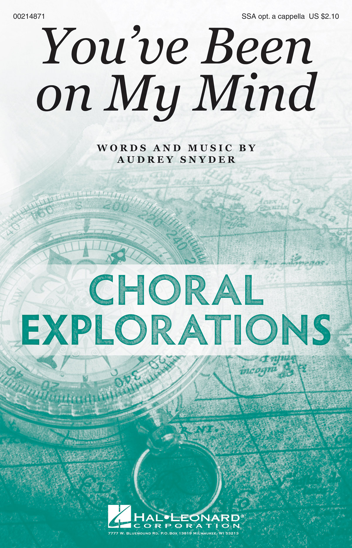 You've Been on My Mind - SSA - Stepnote