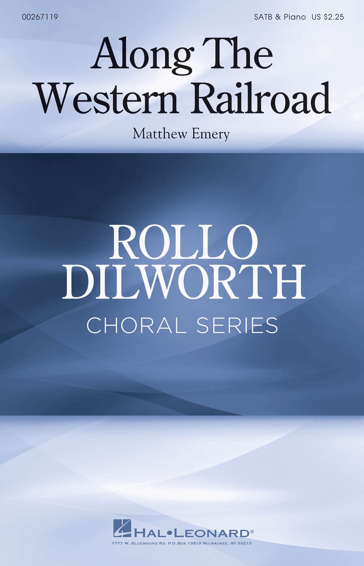 Along the Western Railroad - SATB - Stepnote