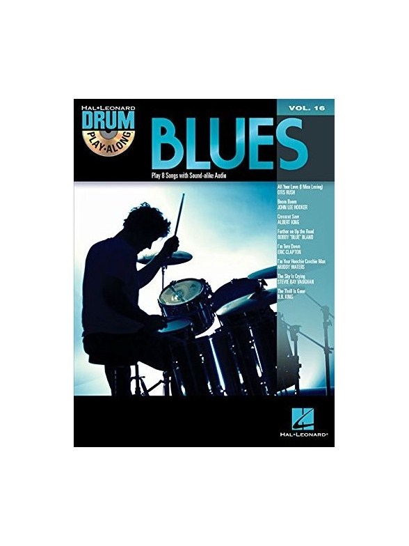 Drum Play-Along Volume 16: Blues - Misc - Stepnote Aps