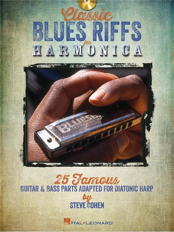 Steve Cohen: Classic Blues Riffs For Harmonica - Harmonica - Stepnote Aps