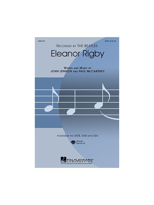 John Lennon And Paul McCartney: Eleanor Rigby (SATB) - SATB - Stepnote Aps