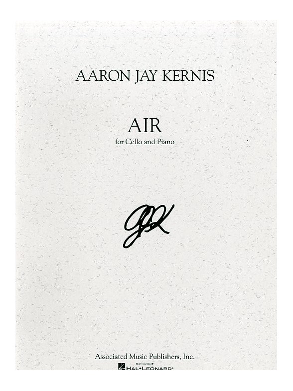 Aaron Jay Kernis: Air - Cello - Stepnote Aps
