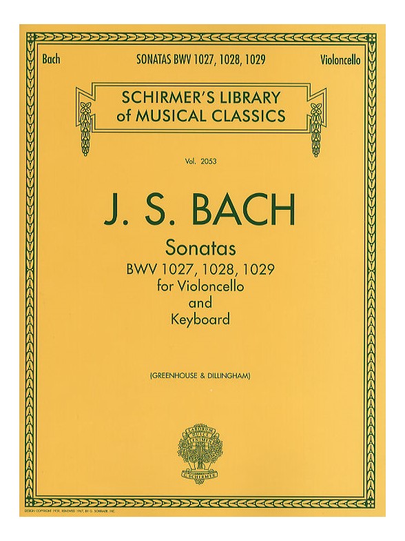 J.S. Bach: Sonatas For Cello And Keyboard - Cello - Stepnote Aps