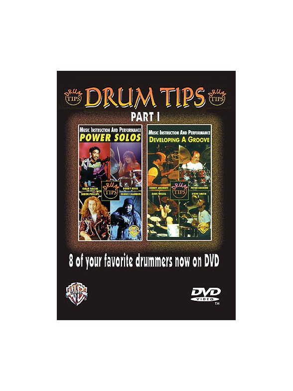Drum Tips: Part 1 DVD - Drums - Stepnote Aps