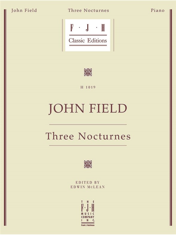 John Field: Three Nocturnes - Piano - Stepnote Aps