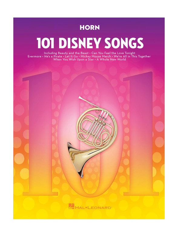 101 Disney Songs: Horn - Fransk Horn - Stepnote